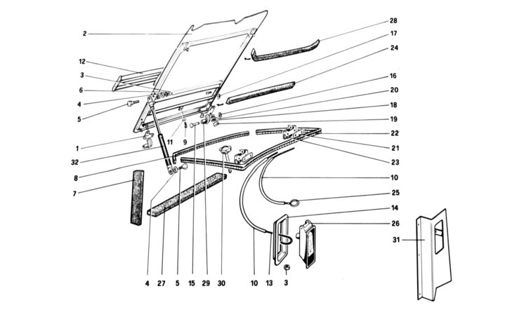 Ferrari Philadelphia Parts : 308 GTB/GTS QV : Table 105 - Front ...