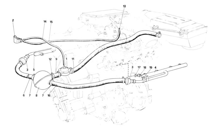Ferrari Philadelphia Parts : 328 GTB/GTS : Table 9 - Air injection (For ...