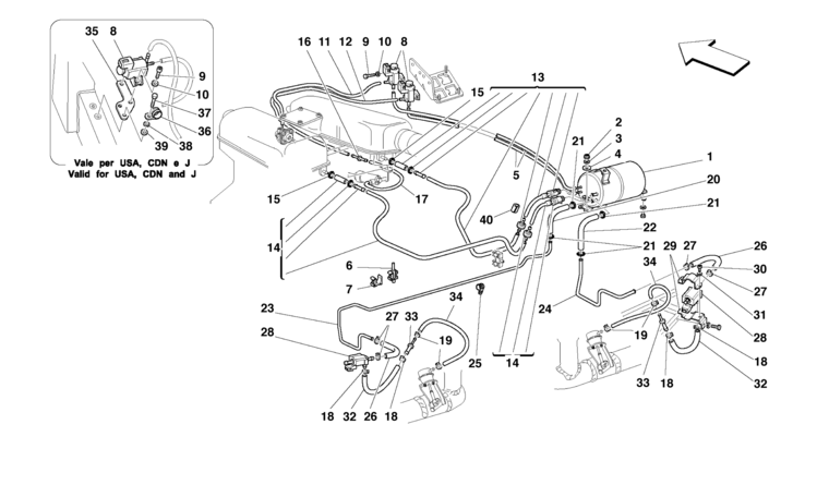 Ferrari Philadelphia Parts : 360 Challenge Stradale : Table 8 ...