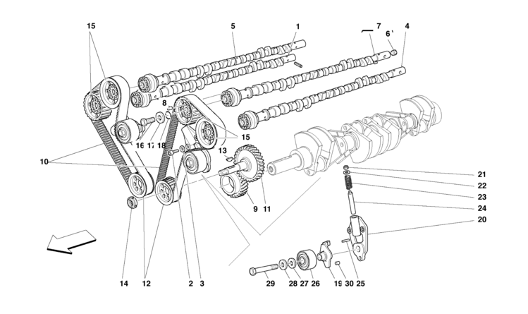 Ferrari Philadelphia Parts : Superamerica : Table 6 - TIMING - CONTROLS